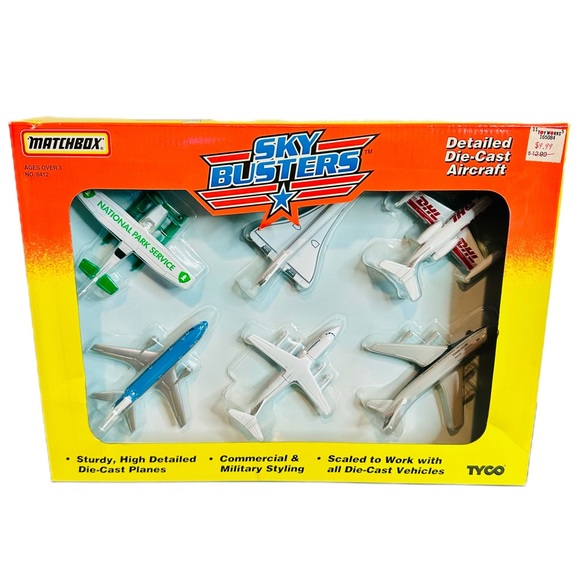 MATCHBOX | Other | Matchbox Sky Busters Concord Dhl British Airways 995 ...